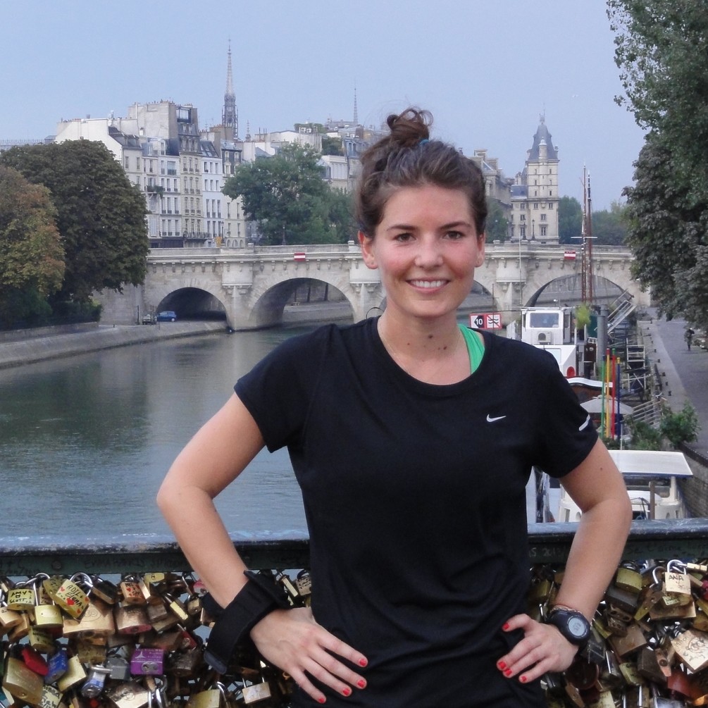 14 miles visiting Paris while running to prepare the New-York marathon ...