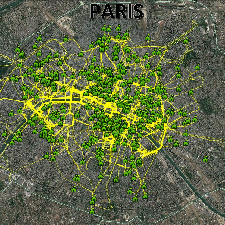 The routes we created for our visitors | Paris Running Tours (English)
