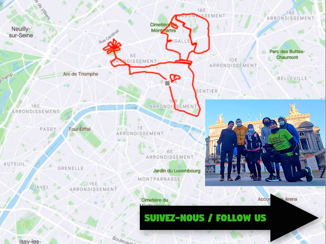 Valentine runs in Paris! | Paris Running Tours (English)
